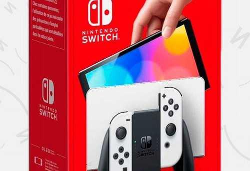 Консоль Nintendo Switch oled (64Gb, White)