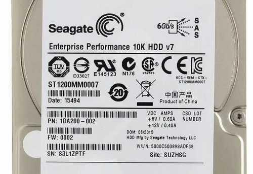 Жесткий диск Seagate ST1200MM0007 1.2Тб 10K SAS