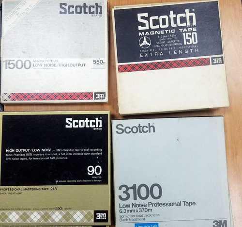 Магнитная лента Scotch 18 см 370-1100 метров