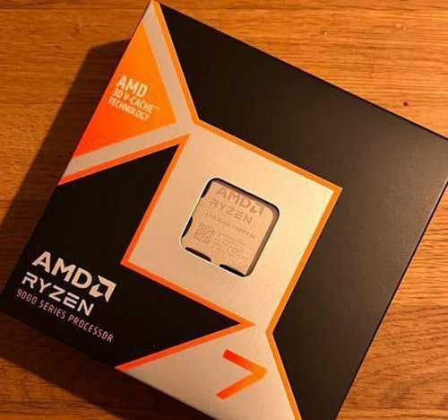 Процессор AMD Ryzen 7 9800x3d