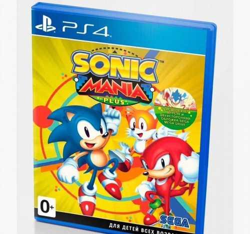 Sonic Mania Plus комикс PS4