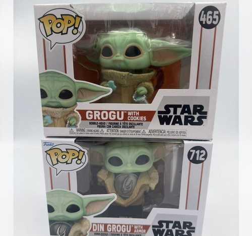 Фигурки Funko pop Grogu Star Wars