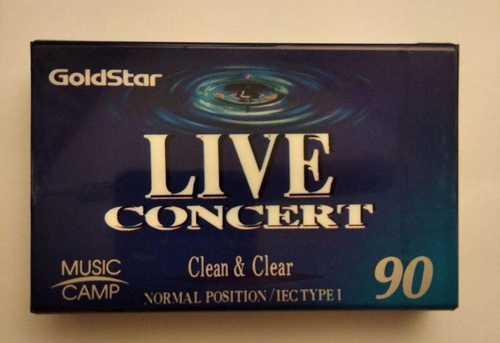 Аудиокассета GoldStar live concert 90