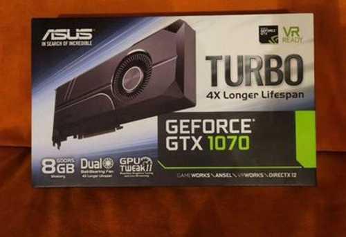 Видеокарта Asus GeForce GTX1070 turbo