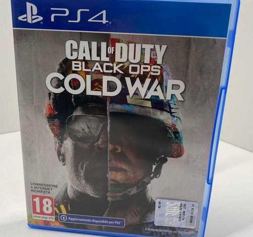 Игровые диски. Sony Playstation 4 Call of Duty: Black Ops Cold War