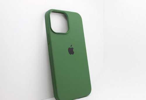Silicone Case на iPhone 13 Pro Max "Хаки"