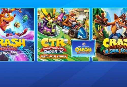 Crash Bandicoot - Crashiversary Bundle на PS4/PS5