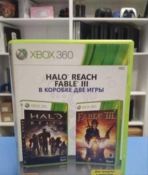 Halo Reach + Fable 3 для Xbox 360