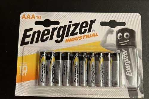 Батарейки Energizer Industrial AAA-LR03, 10 шт