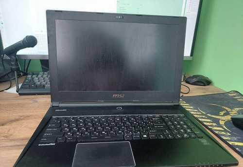 Игровой ноутбук MSI gs60