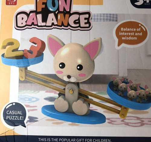 Fun balance Изучаем математику Кошка