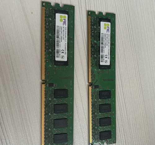 Оперативная память пара ddr2 2gb