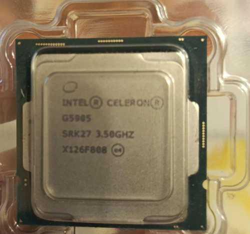 Intel celeron G5905 LGA1200