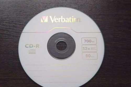 Болванка CD-R 700mb 52x 80min Verbatim