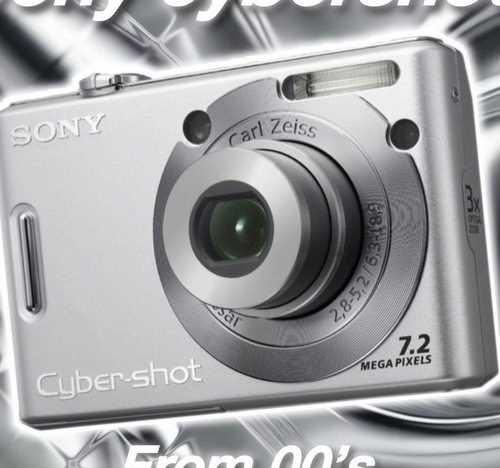 Мыльница sony cybershot y2k