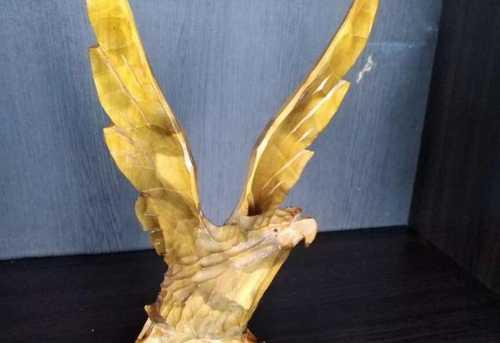 Статуэтка орла из дерева СССР