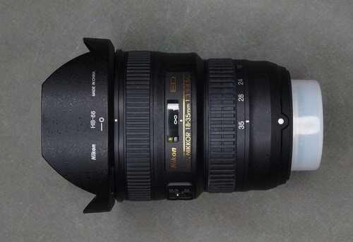 Nikon AF-S Nikkor 18-35mm f/3.5-4.5 G ED обмен