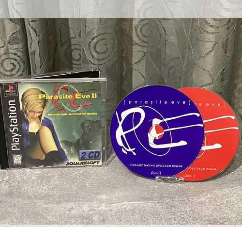 Parasite Eve 2 PS1 Русско-английская версия