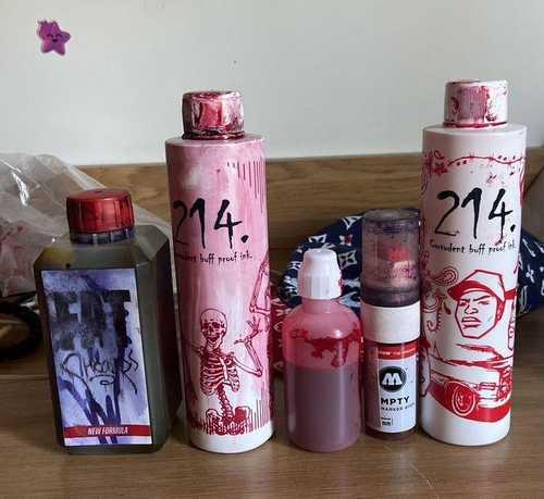 Продам маркер Molotow 411Em,заправки
