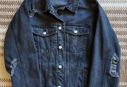 Фирменная новая куртка, джинсовая Topman, р. L 50