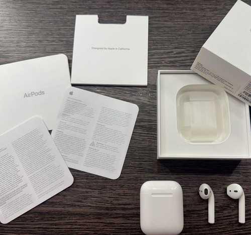 Наушники apple airpods 1 б/у