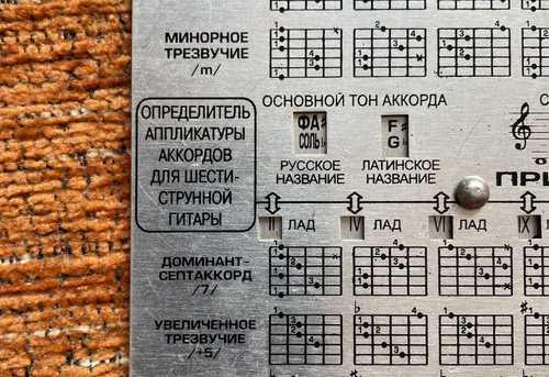 Определитель аппликатуры аккордов