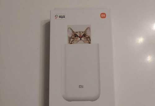 Новый карманный фотопринтер xiaomi