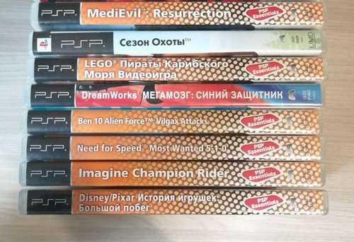 Игры для портативных приставок Sony PSP