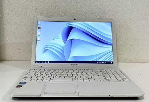 Ноутбук 15.6" Toshiba SATELLITE C850-D1W, 320 ГБ, Core i3-2328M, RAM 4 ГБ, Radeon HD 7610M 1 ГБ