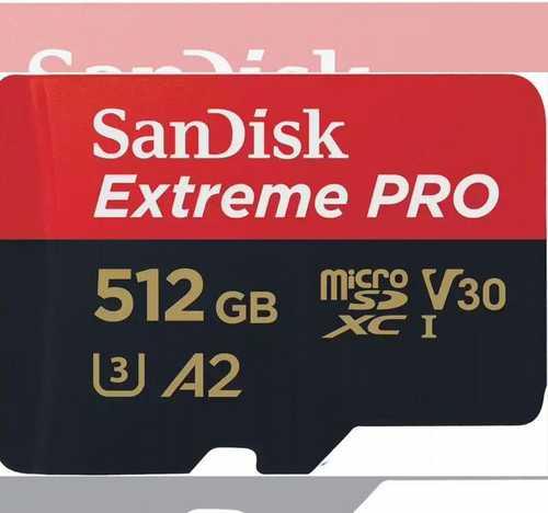 Карта памяти SanDisk Extreme PRO 512 GB