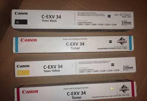 Продам картриджи Canon C-EXV34