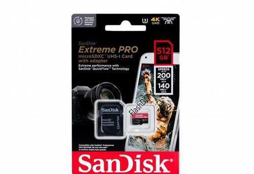 Карта памяти SanDisk MicroSD 512GB Extreme Pro V3