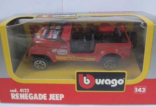 Джип Jeep CJ-7 Renegade 4x4. Bburago