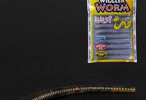 Слаги "2.3"(5.84) 9 шт. wiggler worm PA03 "Lucky J