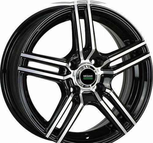 R15 4x114,3 6J ET40 D66,1 Megami MGM-1 BKF