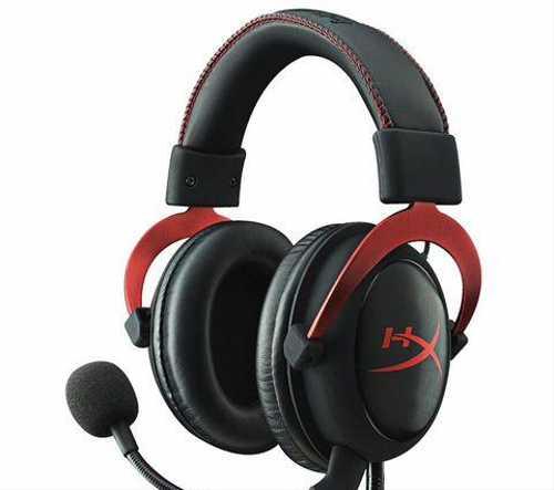 Компьютерная гарнитура HyperX Cloud II red