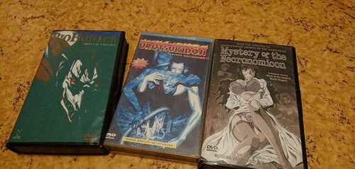 Аниме видеокассеты однголосый перевод. Anime VHS