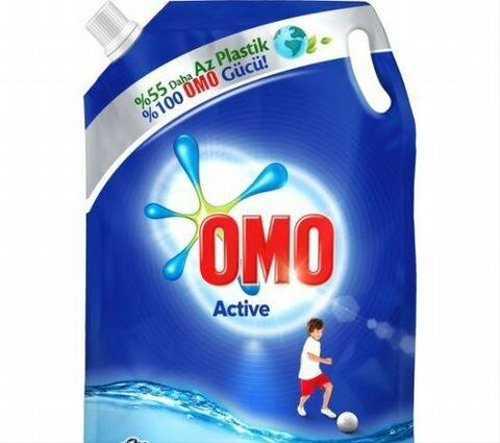 Жидкий стиральный порошок OMO Active 1,35L. Турция