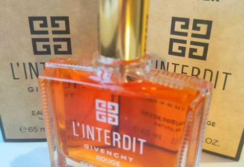 Духи женские Givenchy Linterdit rouge Tester 65ml