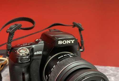 Sony A500 18-55