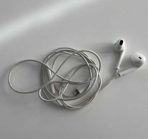 Наушники apple earpods lightning