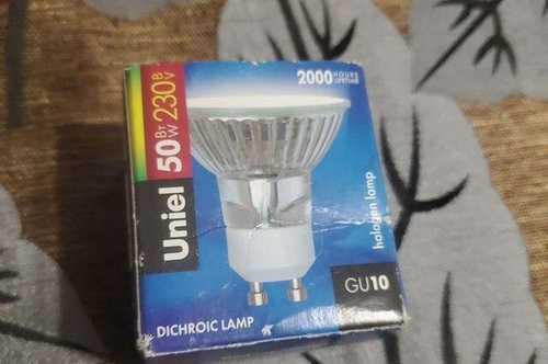 Лампа галогенная Uniel GU10 50 Вт