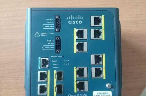 Коммутатор Cisco IE-3000-8TC