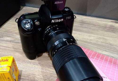 Зеркальный фотоаппарат nikon f80 плёночные