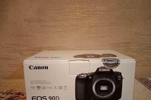 Фотоаппарат Canon 90d + аккумулятор LP-E6NH