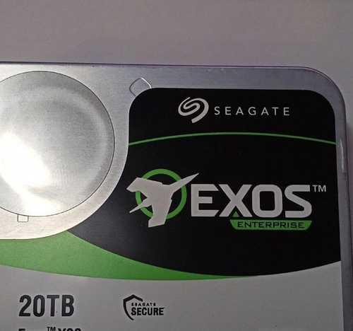 Жесткий диск Seagate Exos X20 20тб, HDD, SATA III