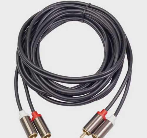 Кабель 2RCA на 2 RCA межблочный 1 м