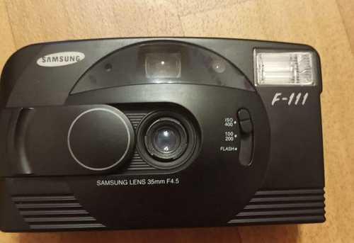 Пленочный фотоаппарат samsung lens 35mm F4.5 F-111
