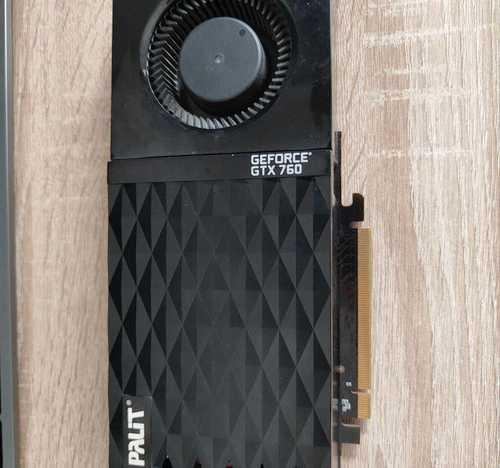 Видеокарта Palit gtx 760 2gb