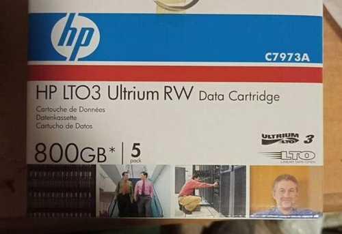 Ленточный картридж HP Ultrium 800GB RW (C7973A)